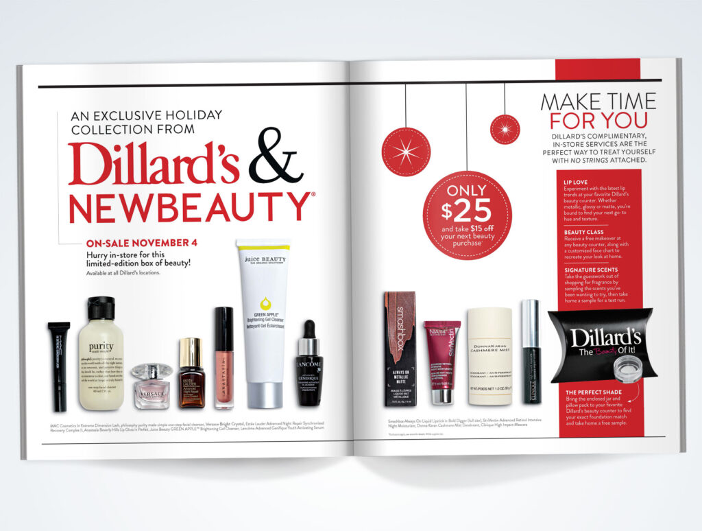 Dillard's Advertisement for NewBeauty Magazine | Miche Ratto Art ...